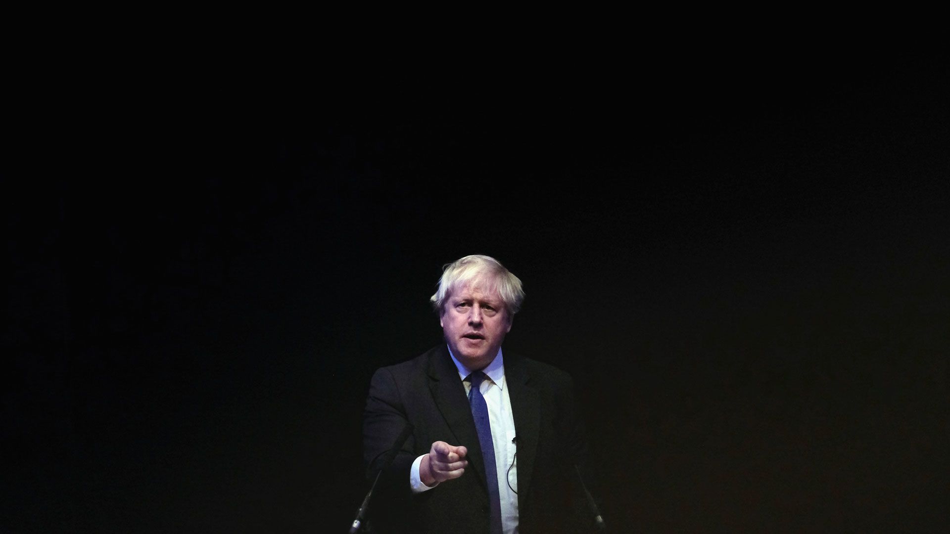 बोरिस जॉनसन का संघर्ष