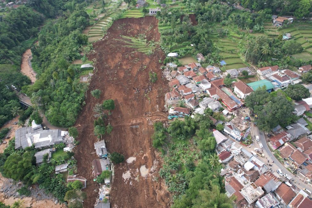 Gempa Cianjur dalam visual: sesar aktif di sekitar permukiman