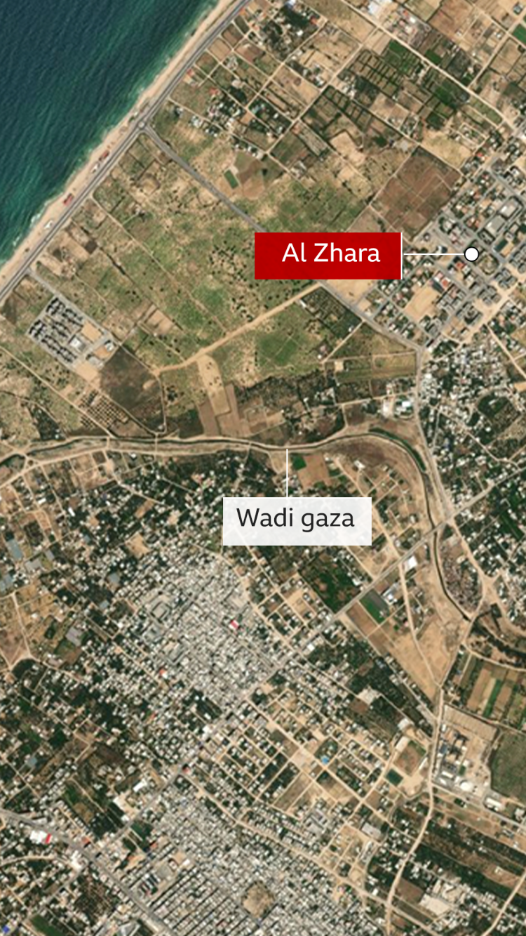 La destrucción del barrio más bonito de Gaza