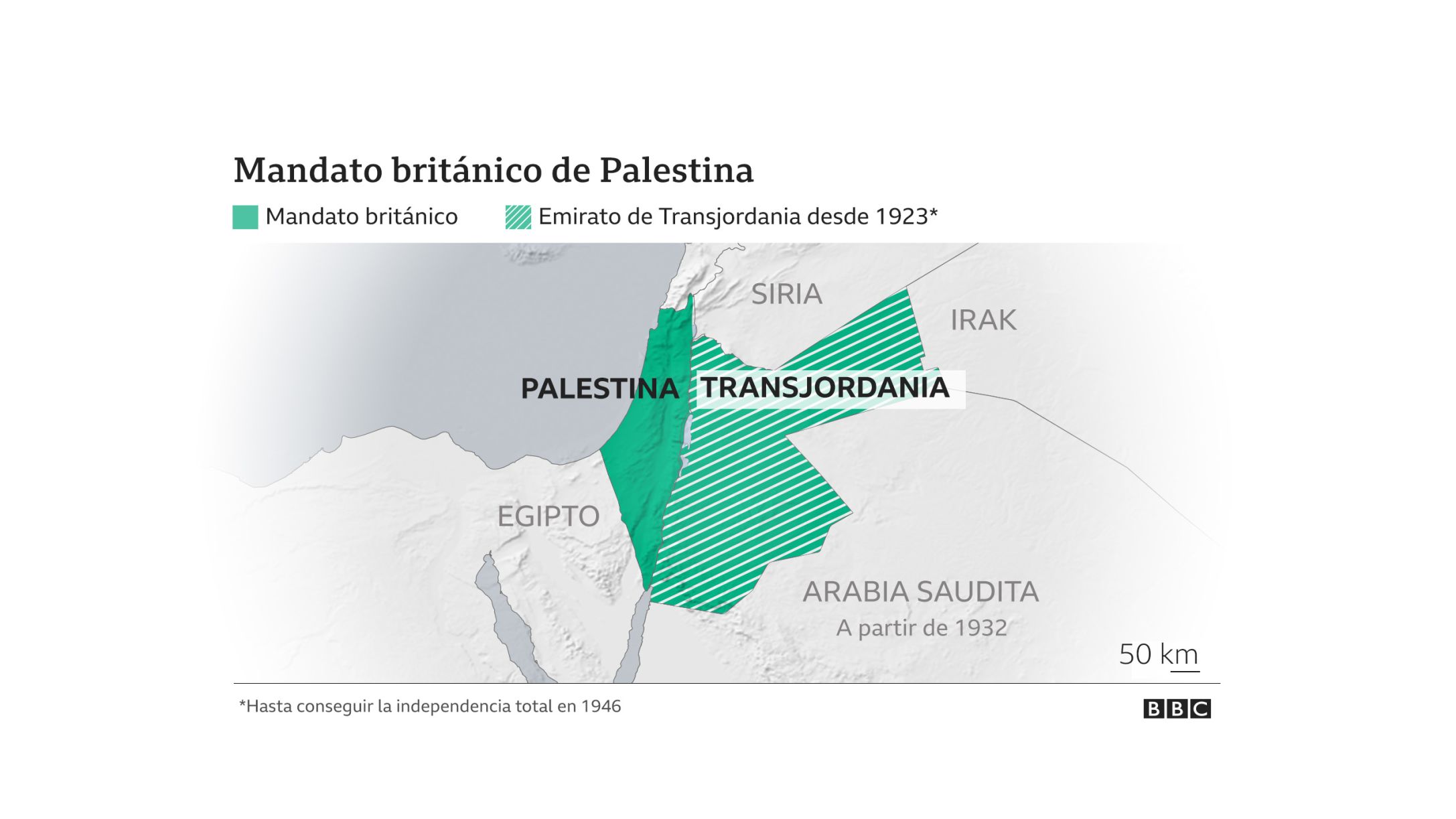 Cómo han cambiado las fronteras de Israel desde su creación hace 75 años