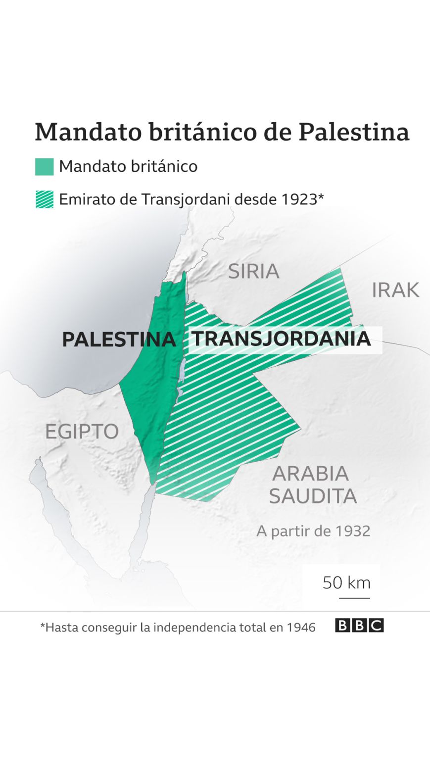 Cómo han cambiado las fronteras de Israel desde su creación hace 75 años
