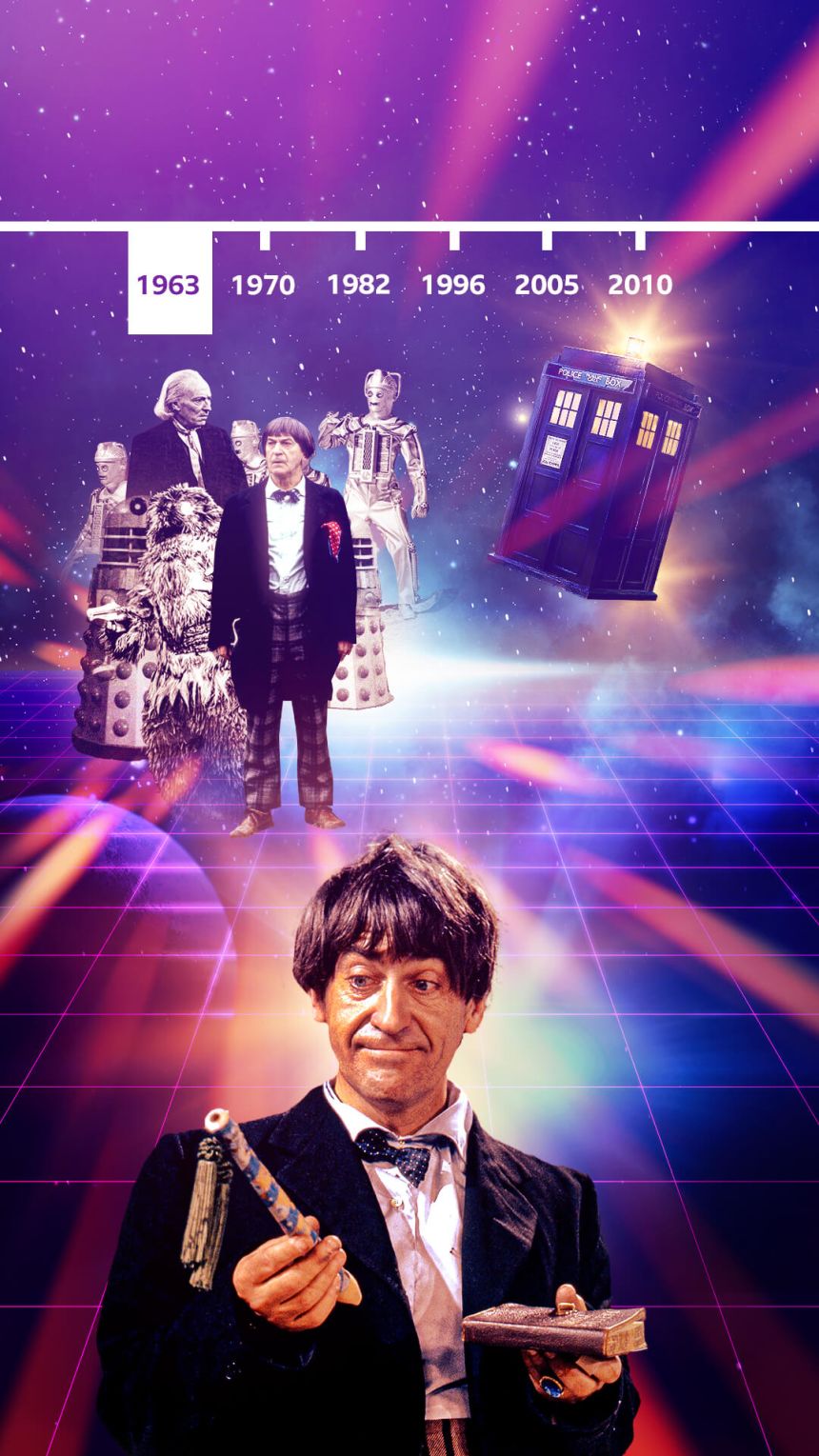 Doctor Who 60th Anniversary: the changing face of the Doctor