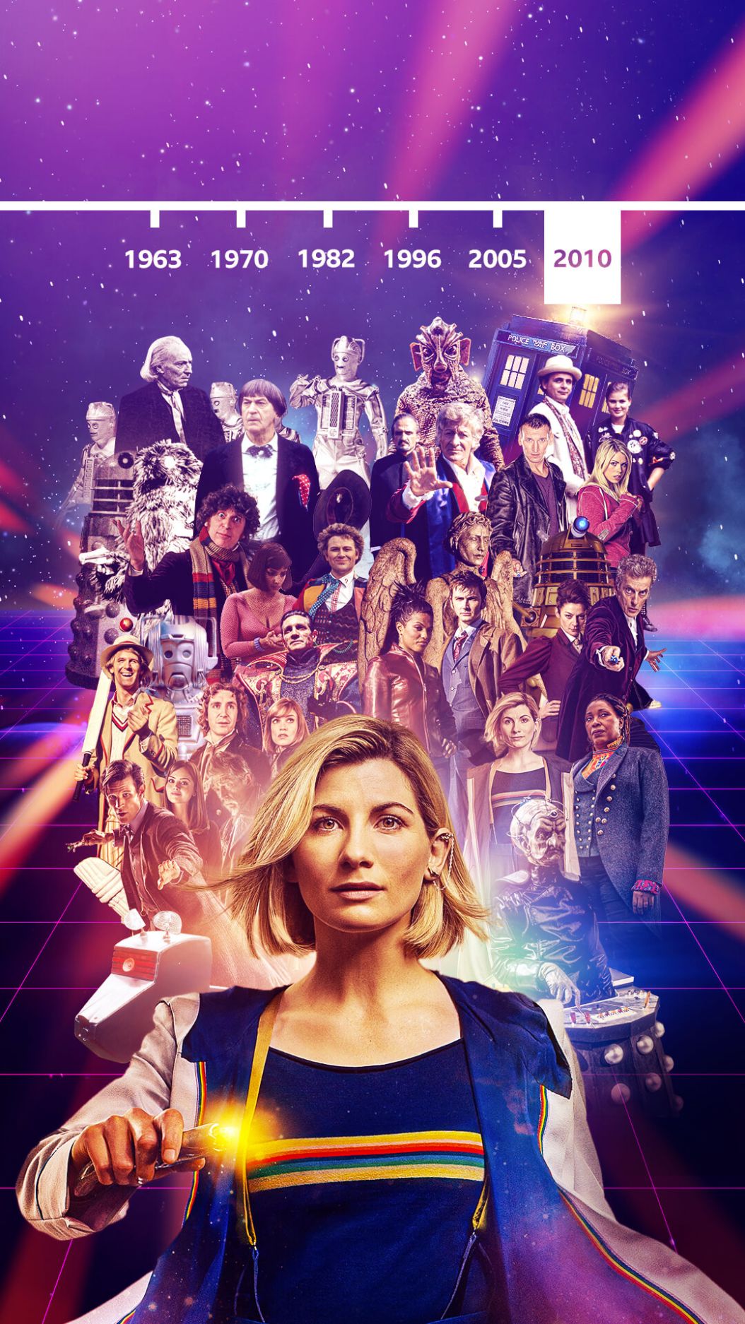 Doctor Who 60th Anniversary: the changing face of the Doctor