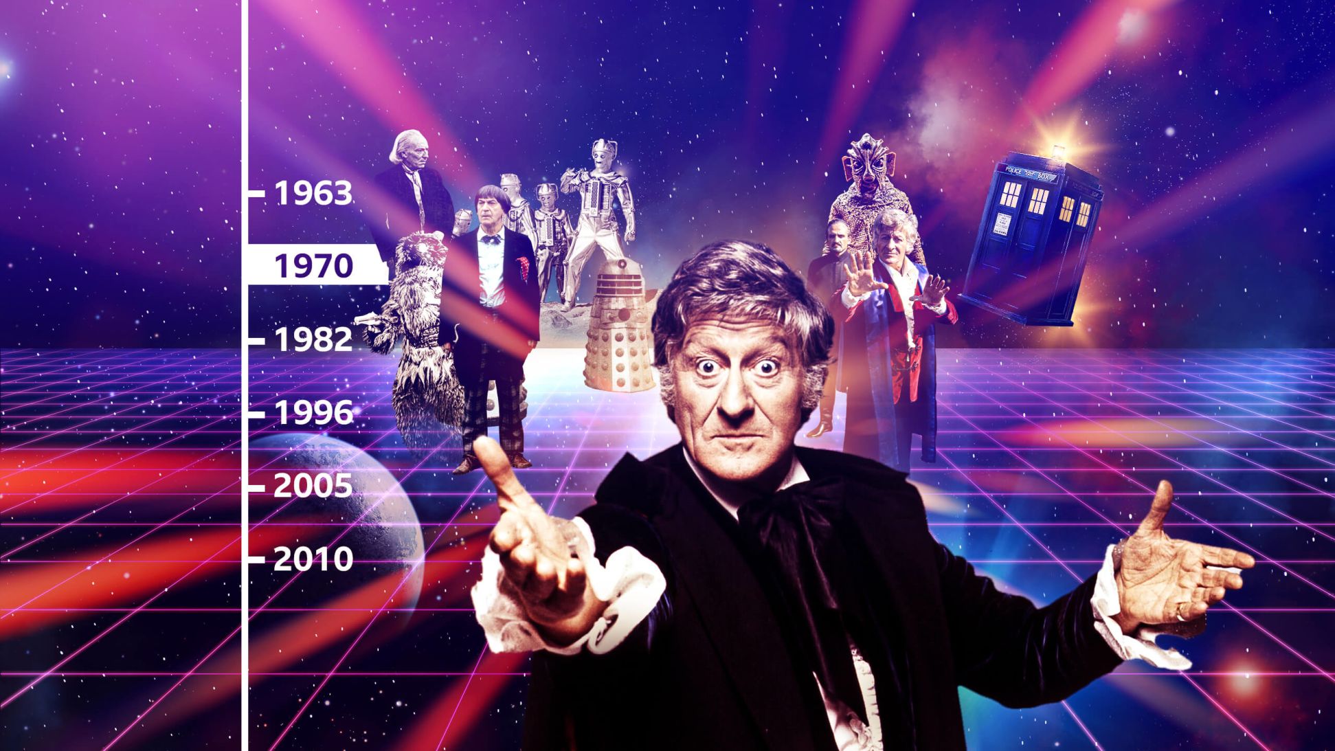 Doctor Who 60th Anniversary: the changing face of the Doctor