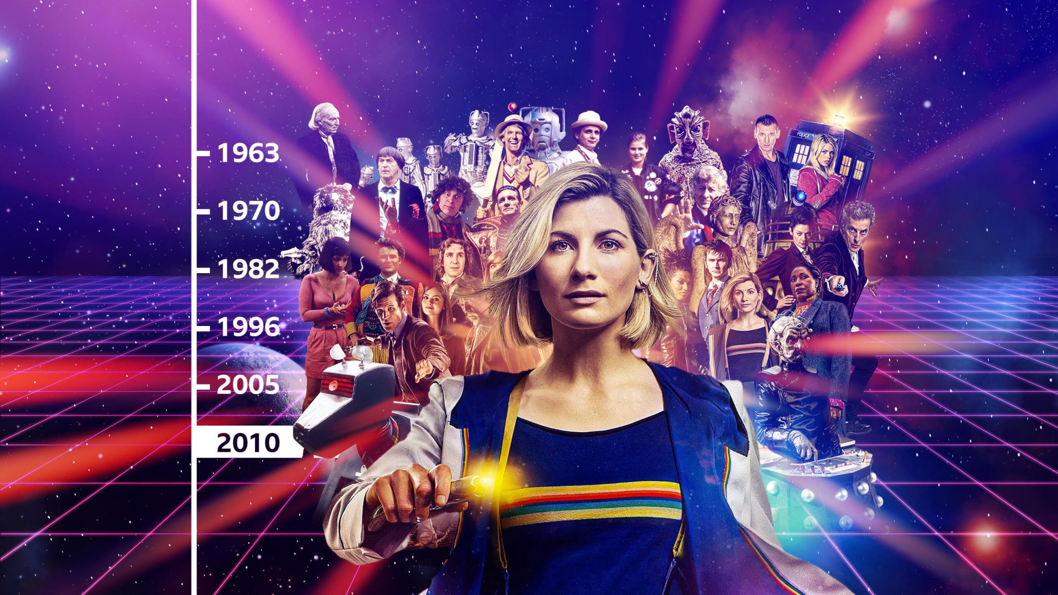 Doctor Who 60th Anniversary: the changing face of the Doctor