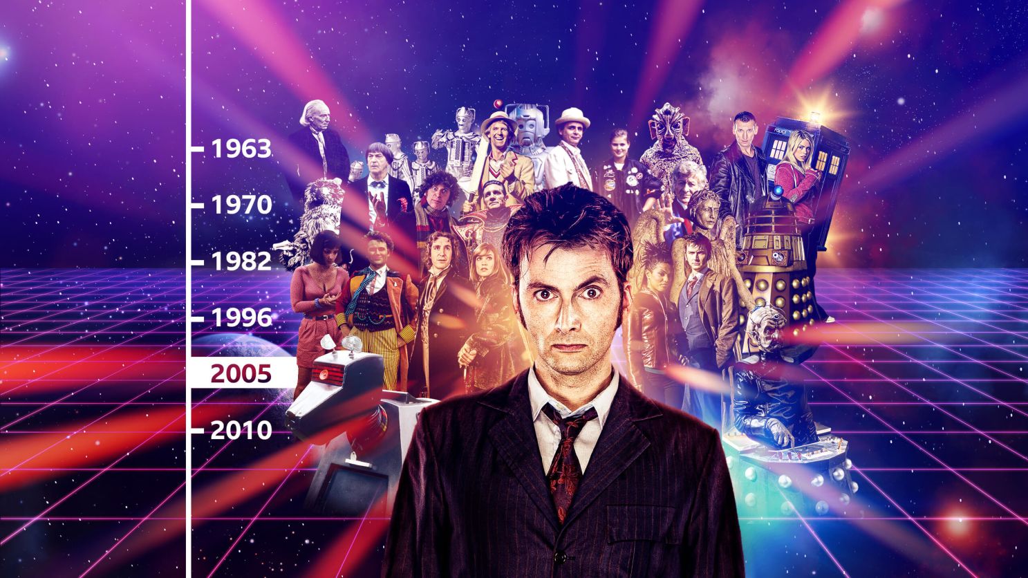 Doctor Who 60th Anniversary: the changing face of the Doctor