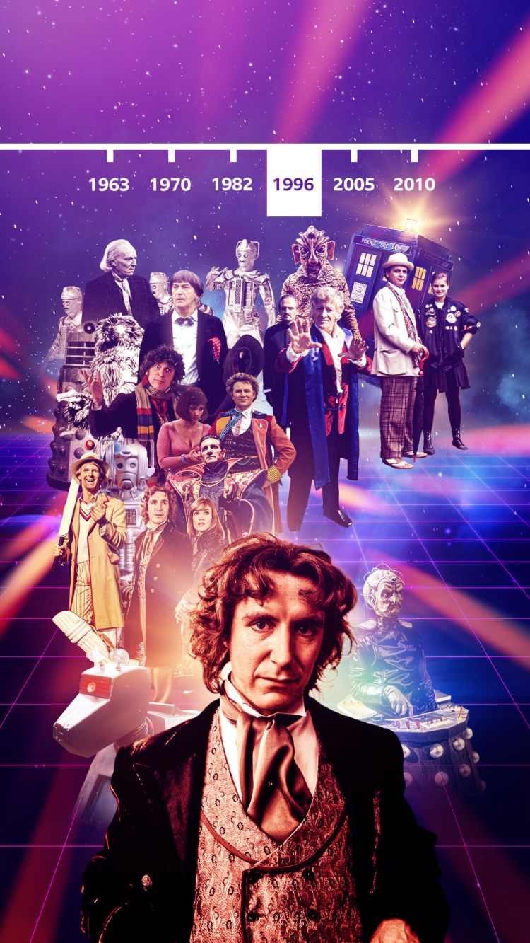 Doctor Who 60th Anniversary: the changing face of the Doctor