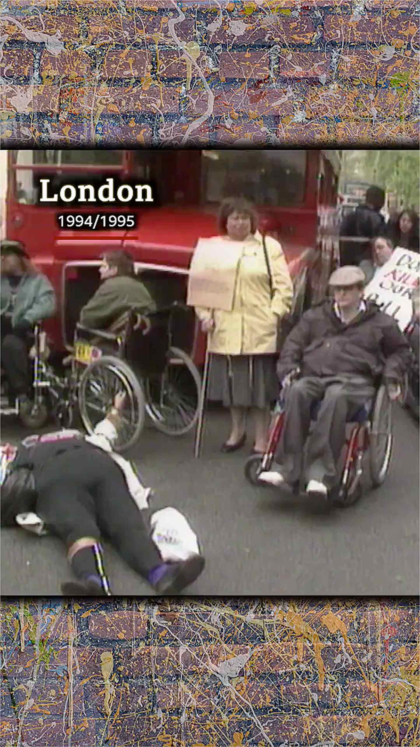 disability protests uk