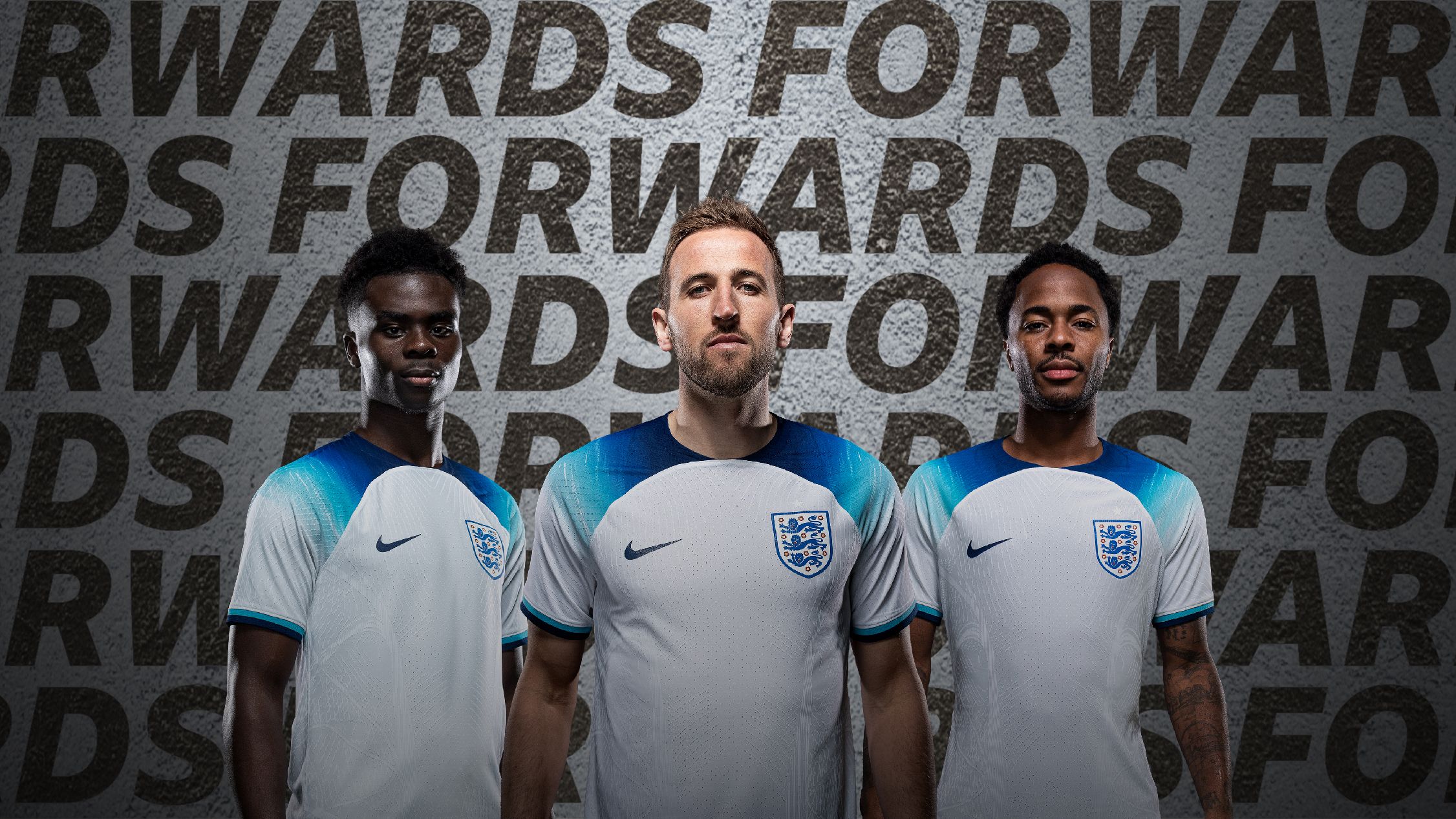 England's 2022 World Cup forwards