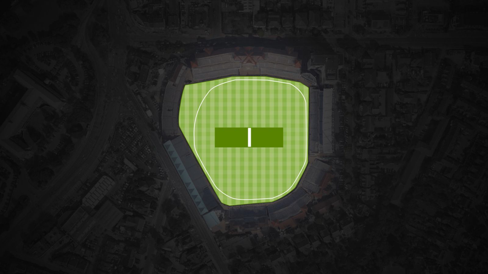 The many shapes of England’s cricket stadiums