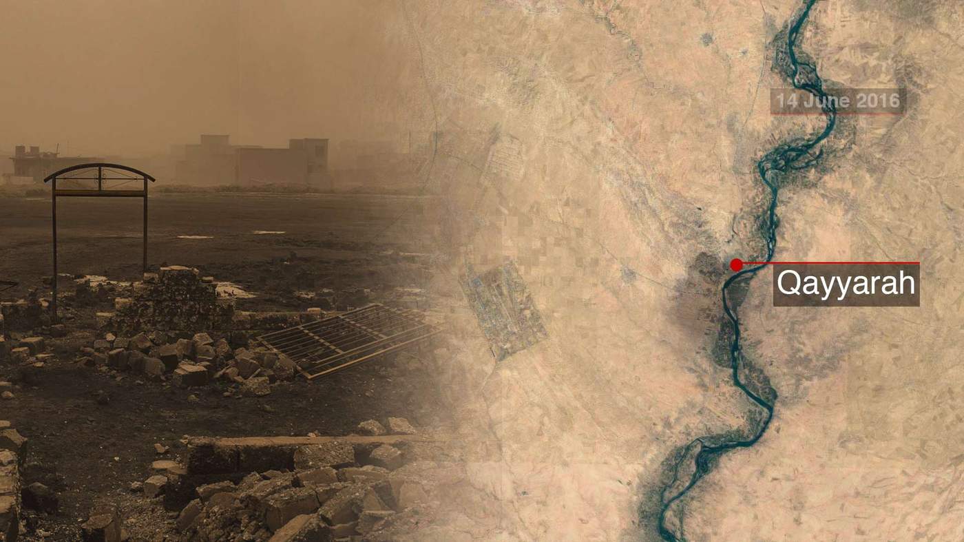 Desert on fire - BBC News