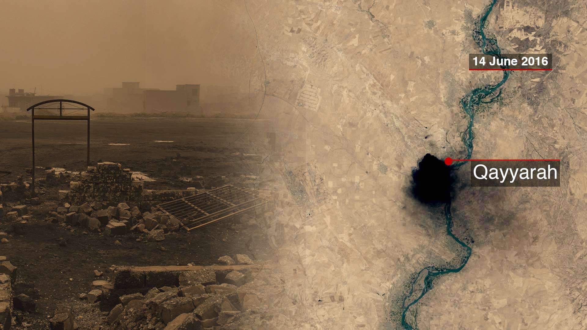 Desert on fire - BBC News