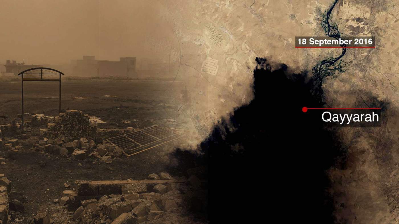 Desert on fire - BBC News