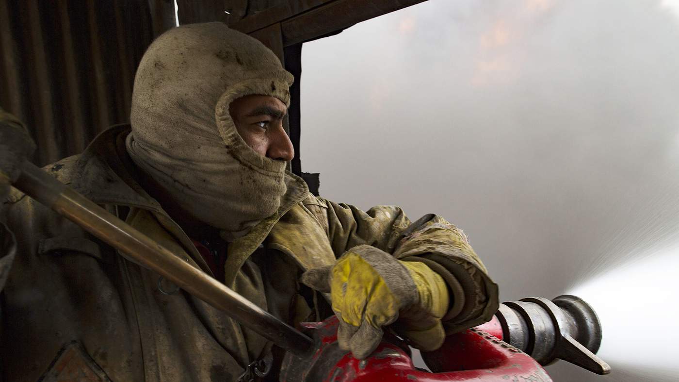 Desert on fire - BBC News