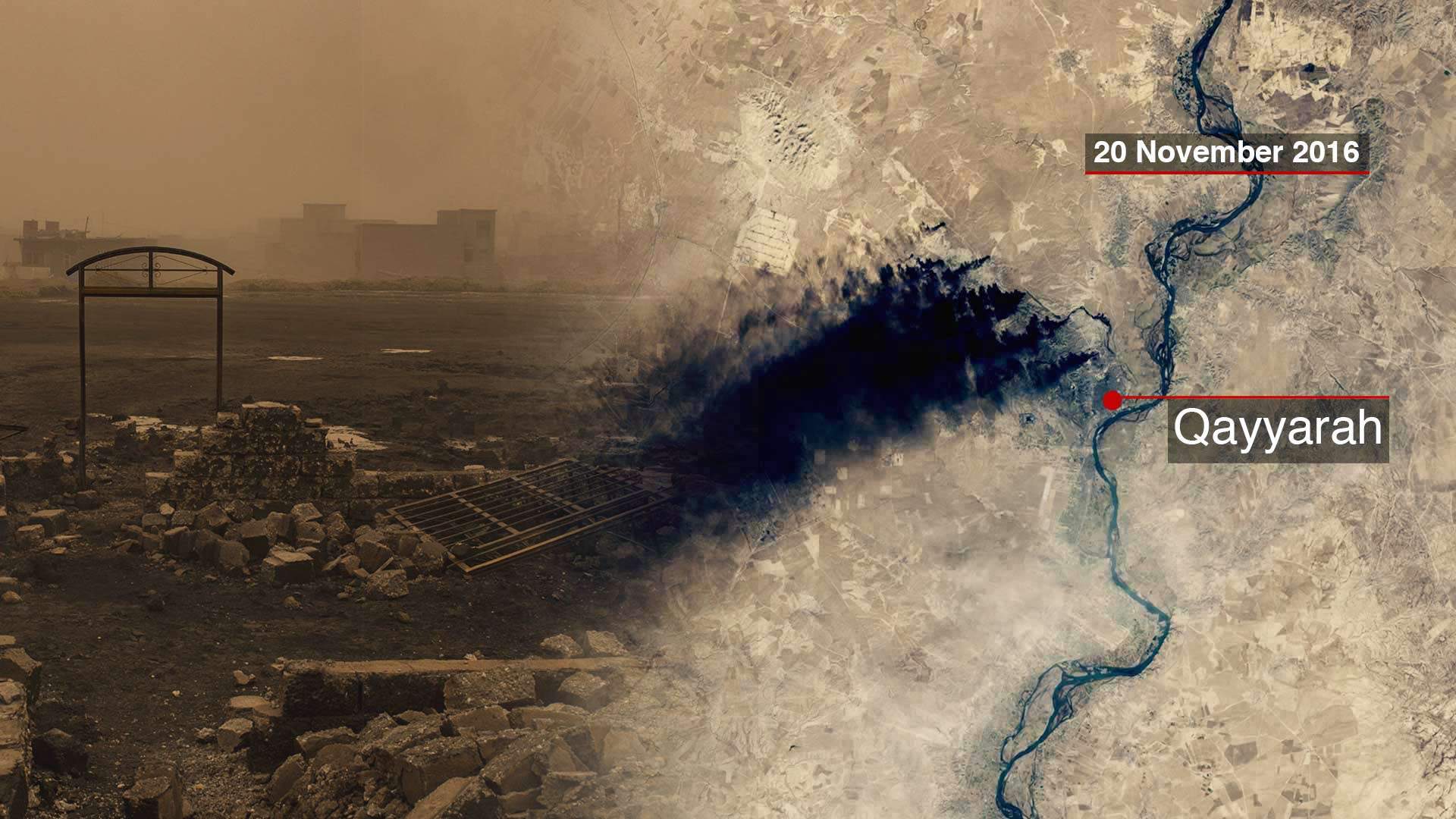 Desert on fire - BBC News