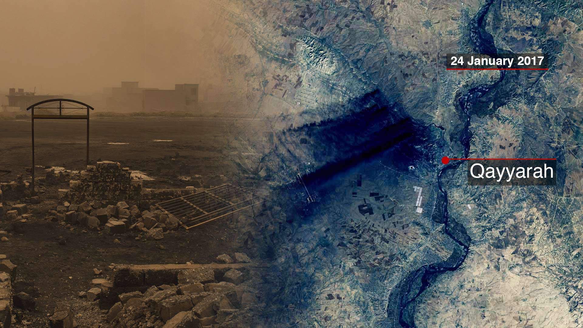 Desert on fire - BBC News