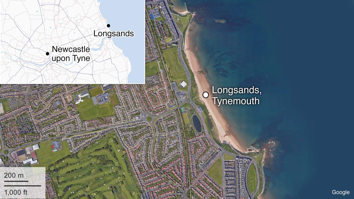 The surfers of Tynemouth - BBC News