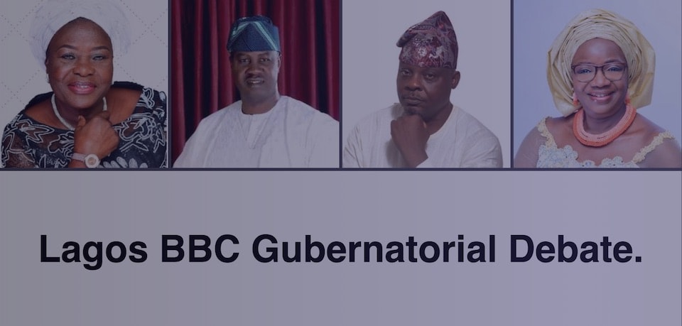 Lagos BBC Gubernatorial Debate. - BBC News Yoruba